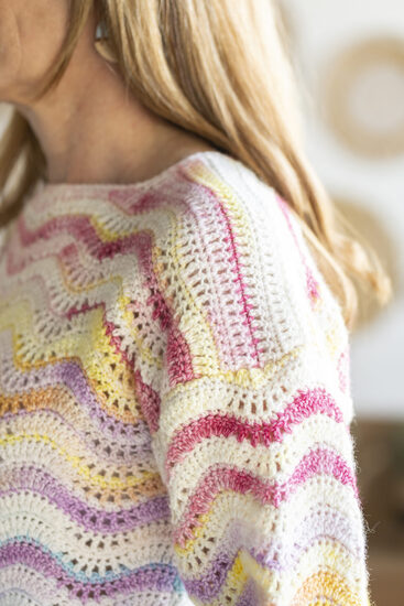 Misha Sweater - Minerals | Scheepjes Misha Sweater - Minerals | Scheepjes